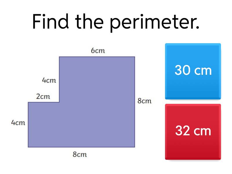 Area and Perimeter - Quiz