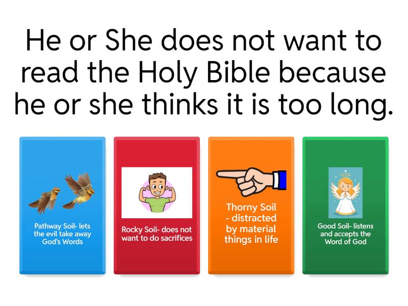 Parable of the Sower - Quiz