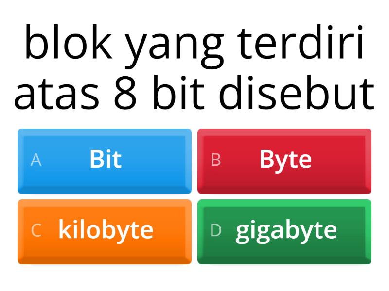 SOAL TIK Kelas VII. 1 - Quiz