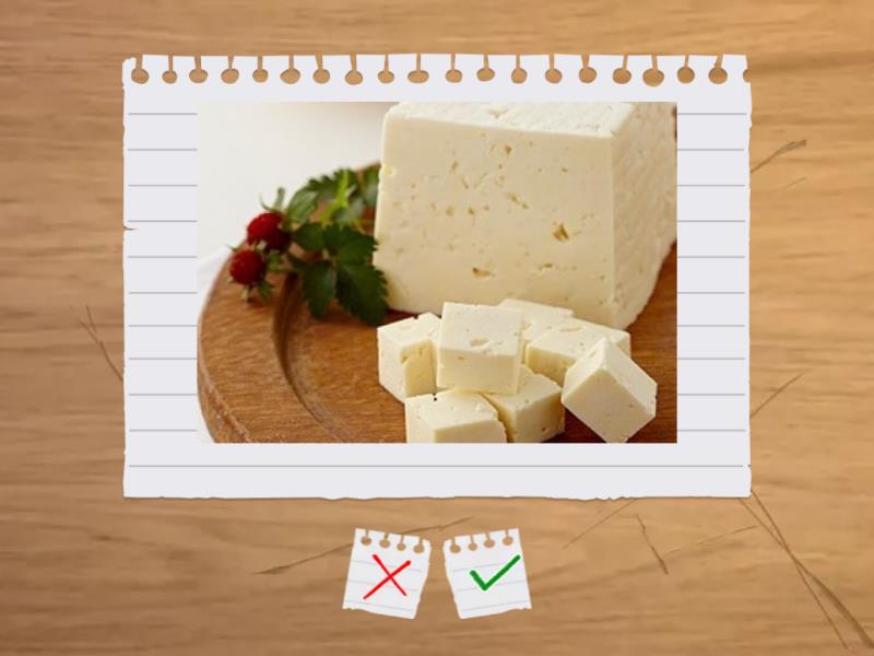 La comida - Flash cards