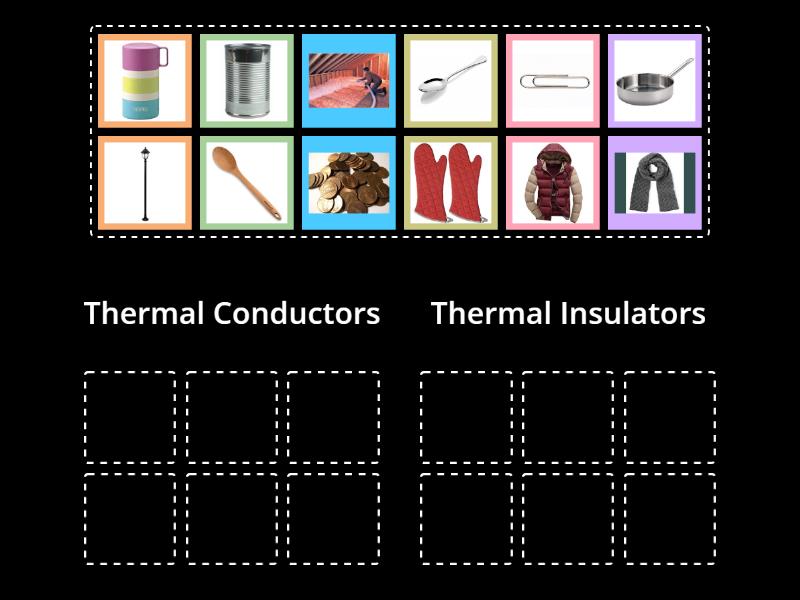 Sorting Thermal Conductors and Insulators - Group sort