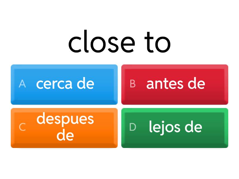 Practica de Asi se dice chapter 3 vocab 2 - Quiz
