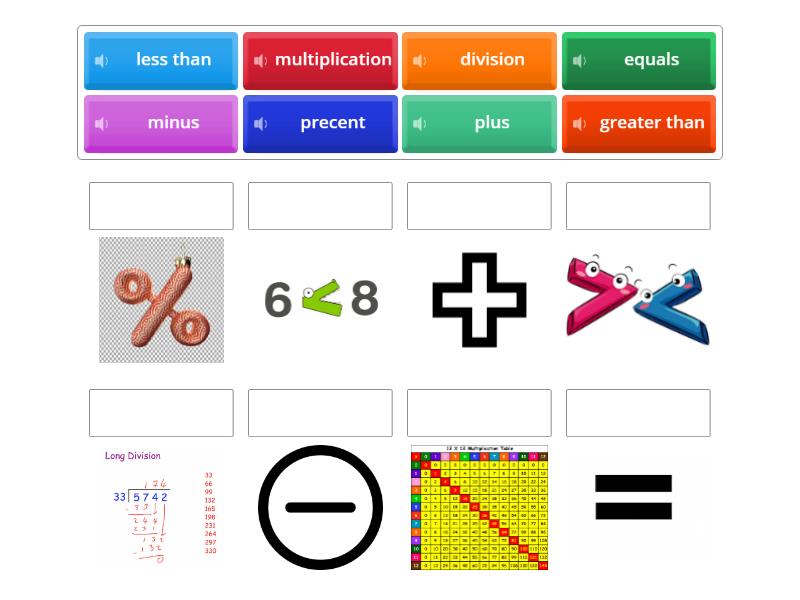 Arithmetic Concepts Match Up