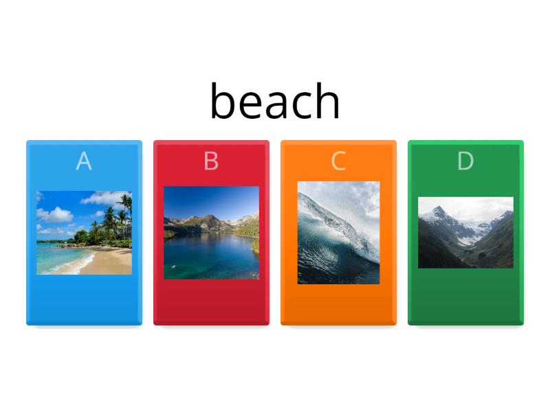 The natural world. - Quiz