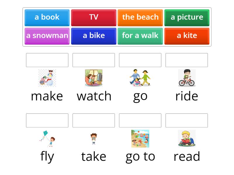 Unit 8 Weather - Activities - Match up