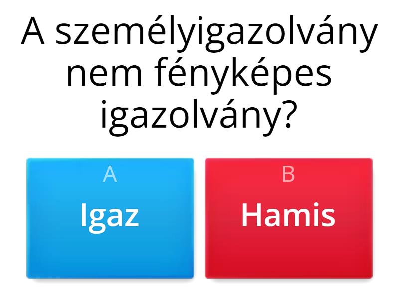Hivatalos irataink - Quiz