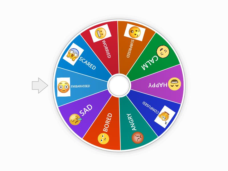 Emotion Wheel - Spin the wheel