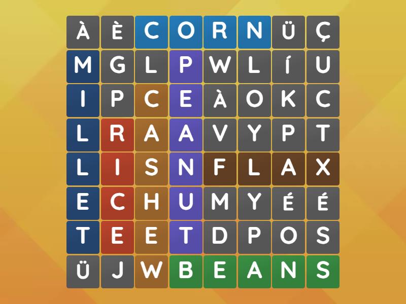 Word Search - Sopa de letras