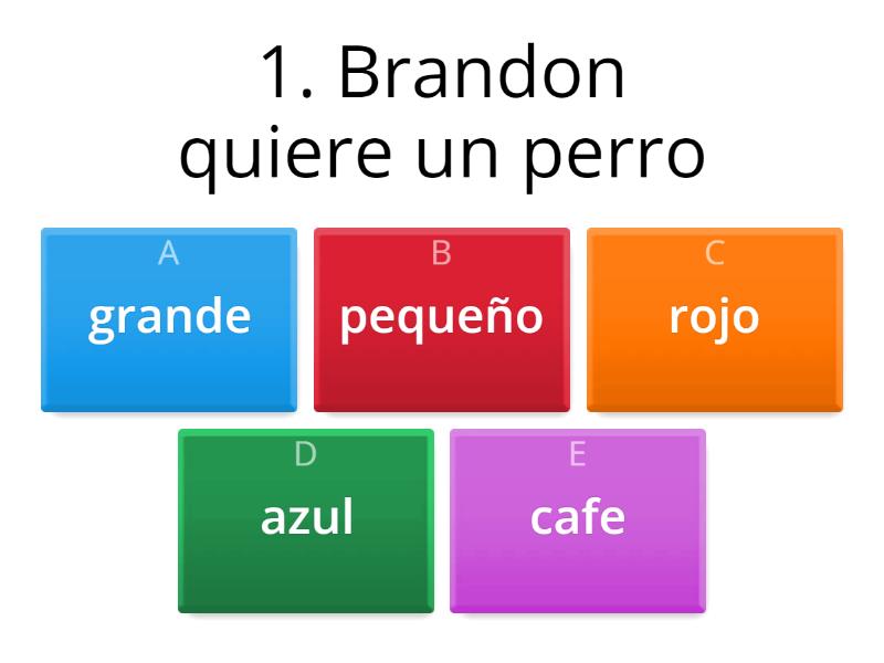 Capitulo 1 "Brandon Brown quiere un perro" - Quiz