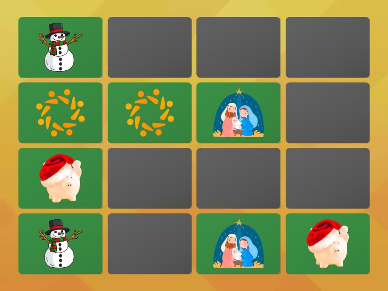 Encuentra la pareja - NAVIDAD EN TU TAMBO 2024 - Matching pairs