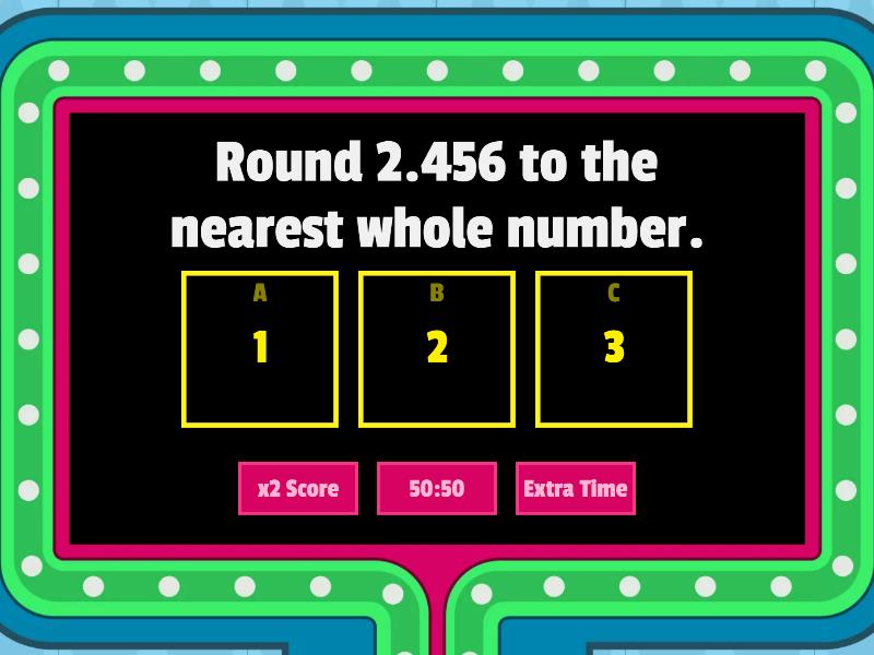 Rounding decimals to the nearest whole number, tenths and hundredths ...