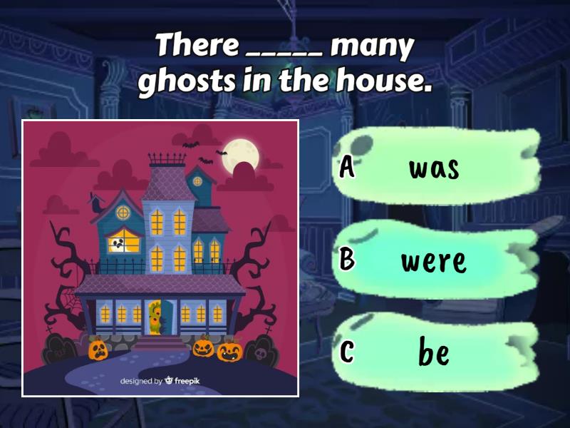 Halloween - Past Simple - Quiz