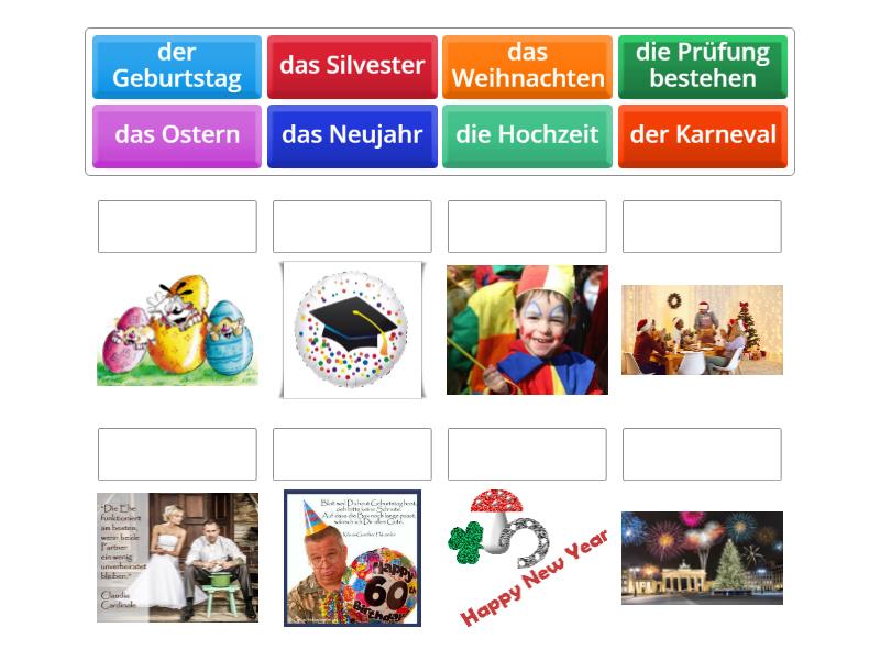 Feste und Feiertage - It's a Match