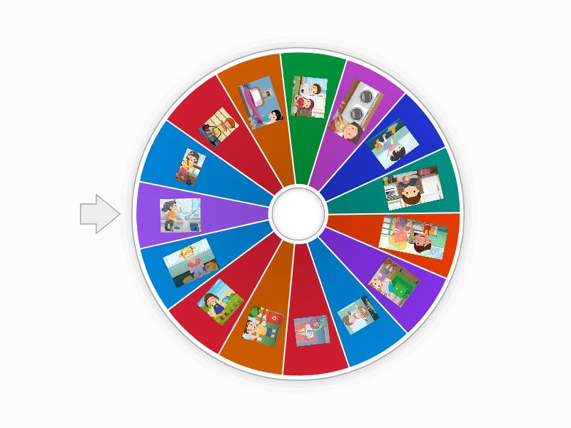 Household Chores - Spin the wheel