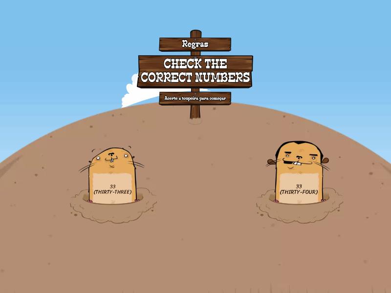 NUMBERS - Whack-a-mole