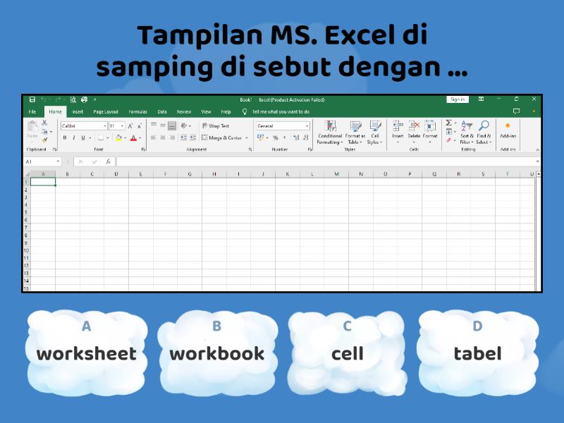 Analisis Data (MS. Excel) - Quiz