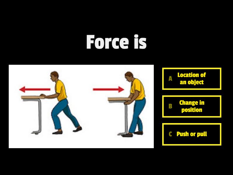 GRADE- 3 Force , Motion and Friction - Quiz