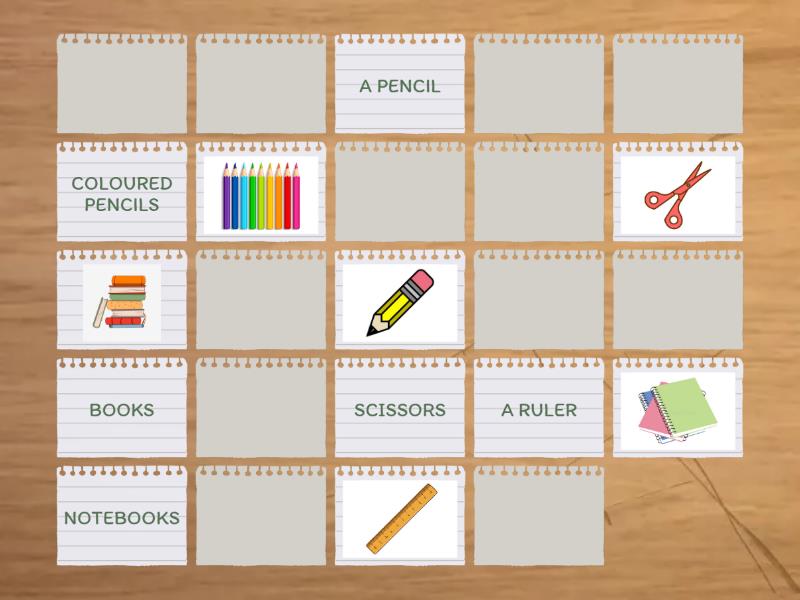 WeHelpU - First day at school - Matching pairs