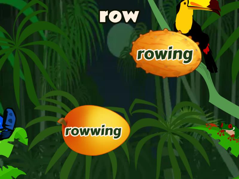 UFLI 107 Doubling Rule - Flying fruit