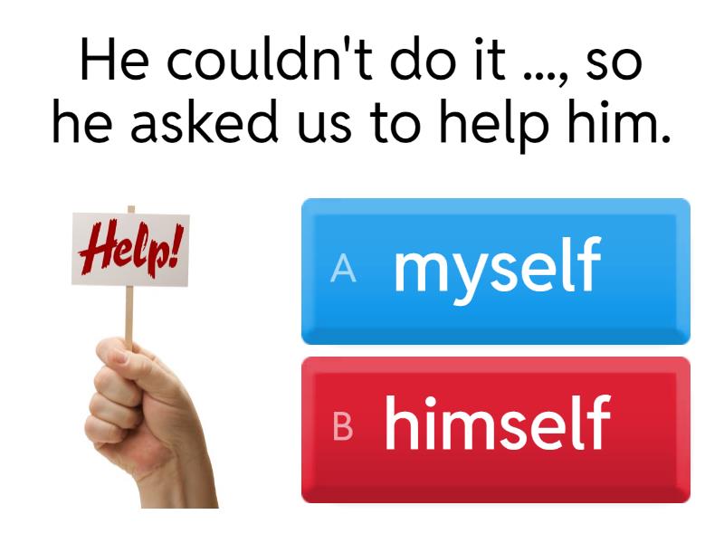 Reflexive pronouns - multiple choice - Quiz