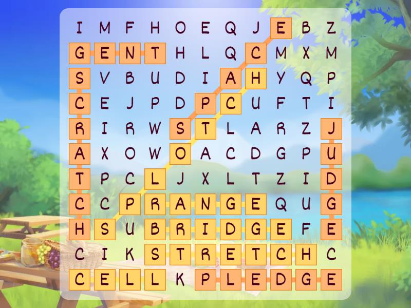 Module 3; Week 2 - Sopa de letras