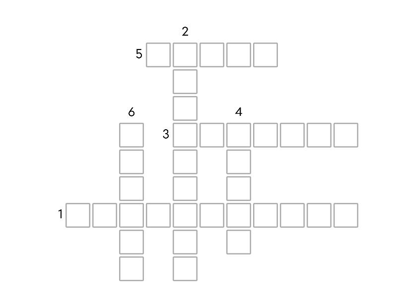 Types of Triangles - Crossword