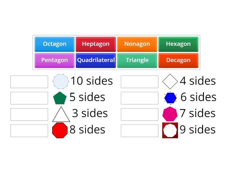 identifying Polygons - Match up