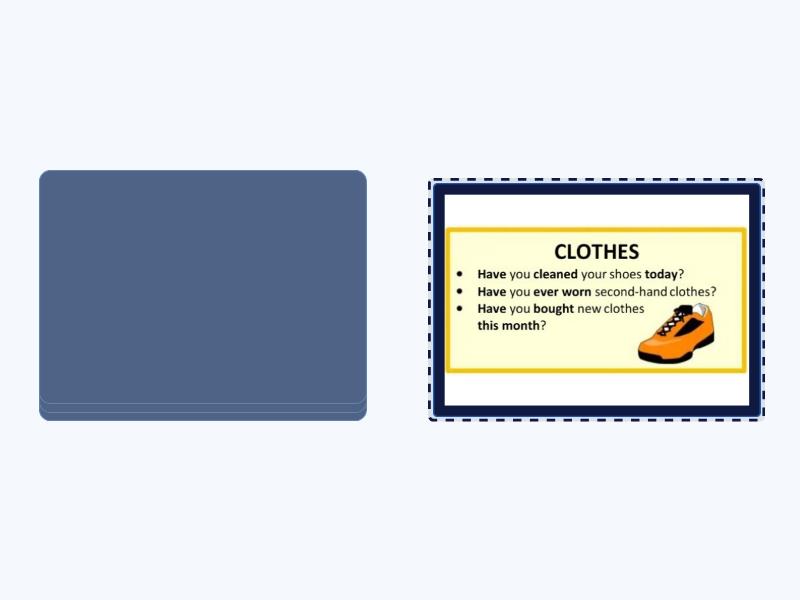 PRESENT PERFECT - Speaking cards