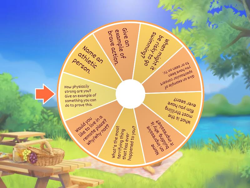 Solutions Pre-Intermediate Unit 2c Adrenaline junkies - Spin the wheel