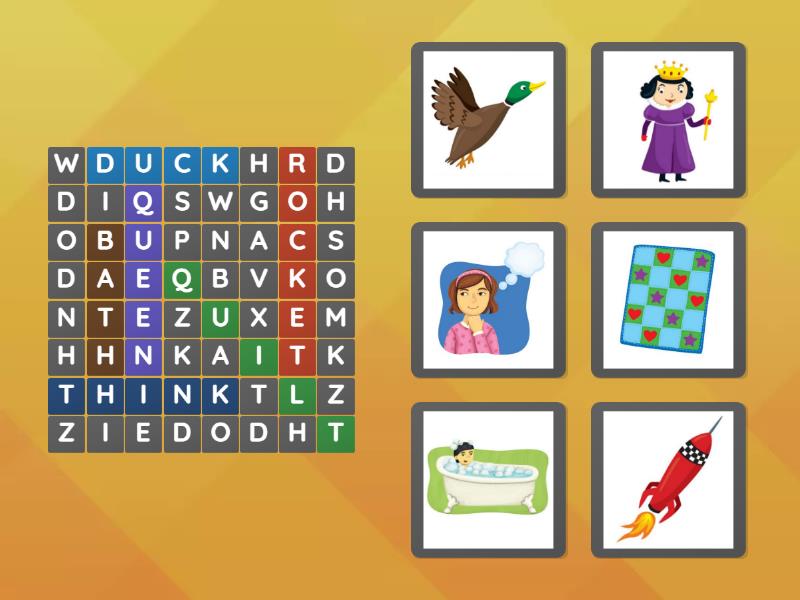 Oxford Phonics th-th-ck-qu - Wordsearch