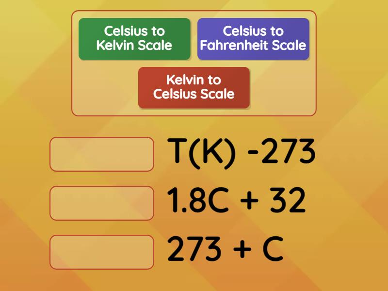 Temperature Conversion - Match up
