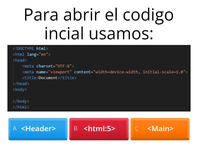 HTML - CSS: Mendez y Dominguez.B - Quiz