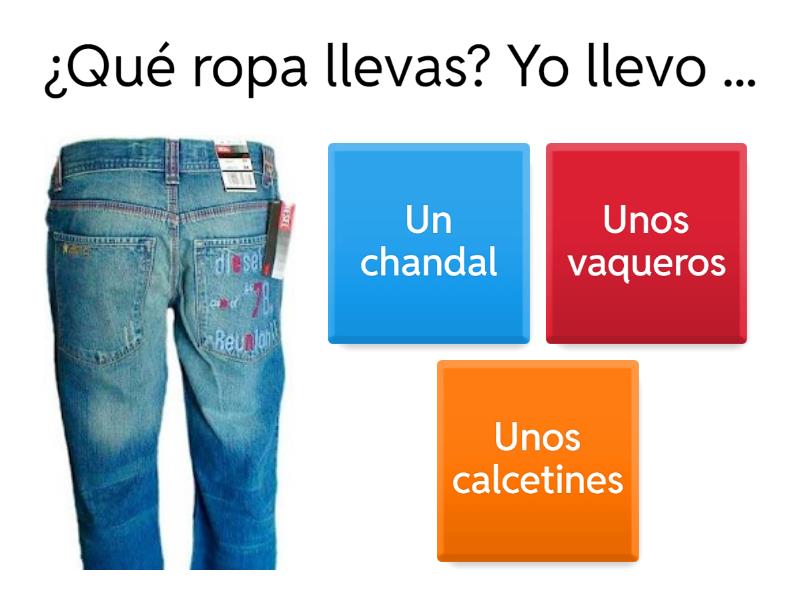 Que ropa llevas? - Quiz
