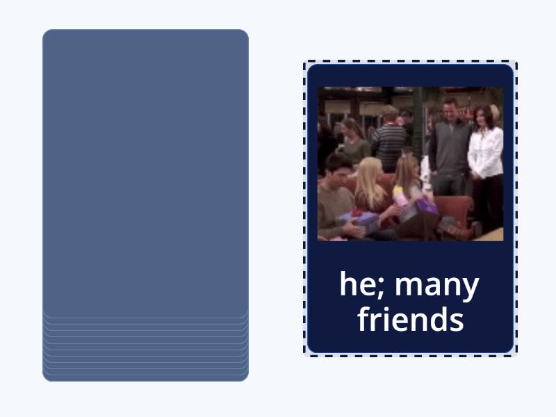 Has got/ have got - Speaking cards