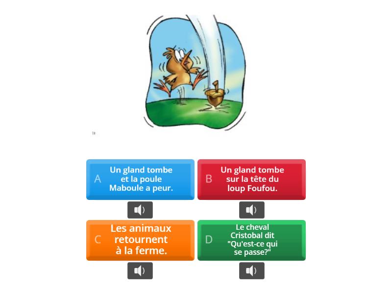 La poule Maboule - Quiz