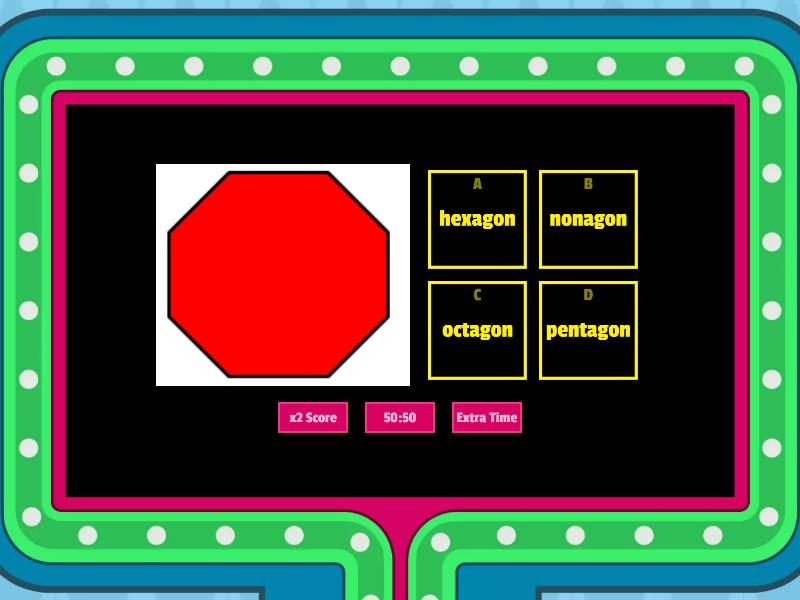 Can you name the polygons? - Game show de TV