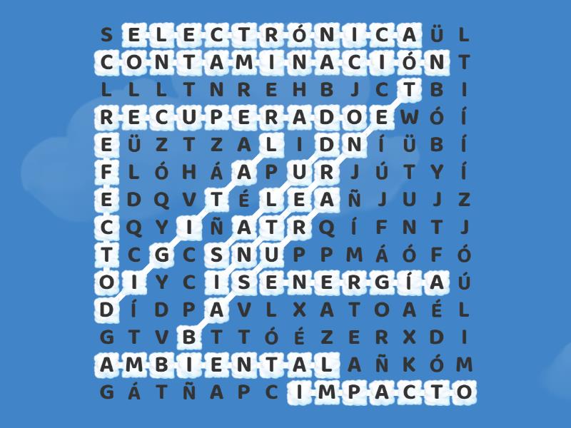 contaminacion digital - Sopa de letras