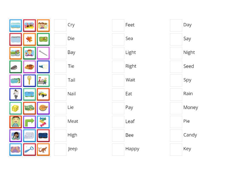 Oxford Phonics 3 Unit 4 - 6 - Match up