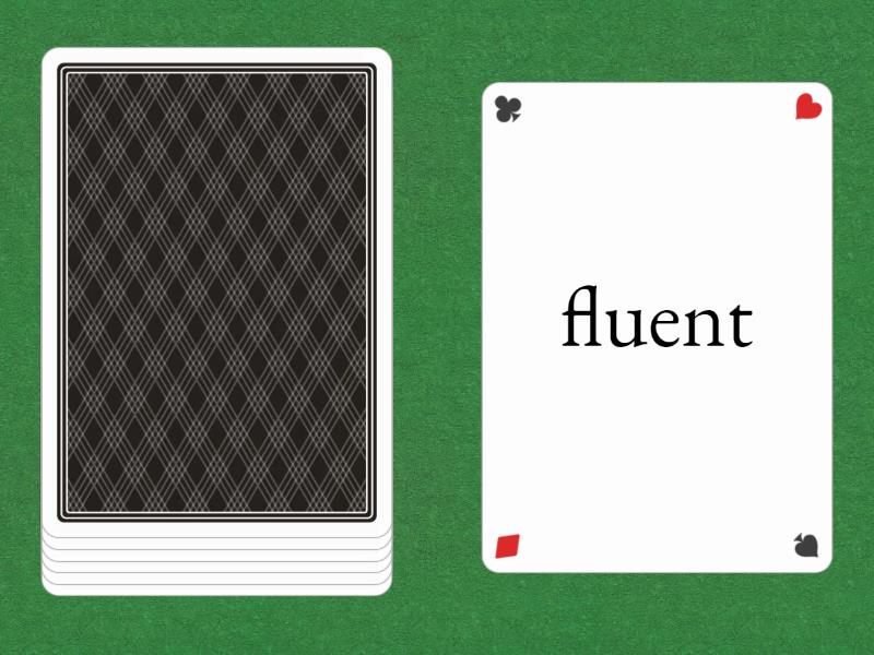 1.1 My language, your language - Speaking cards
