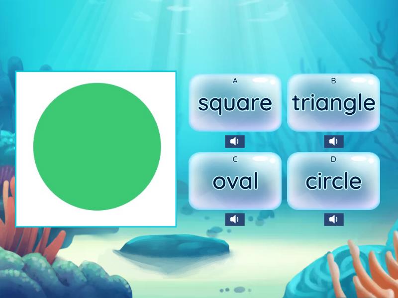 Shapes. Circle, triangle, square, oval, star, heart, rectangle. - Quiz