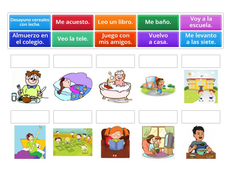 Rutina diaria - Match up