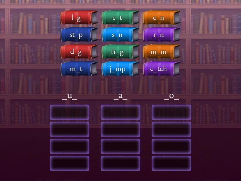 AS 1 U5 Words - Group sort