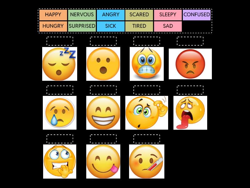 Emojis Emotions - Match up