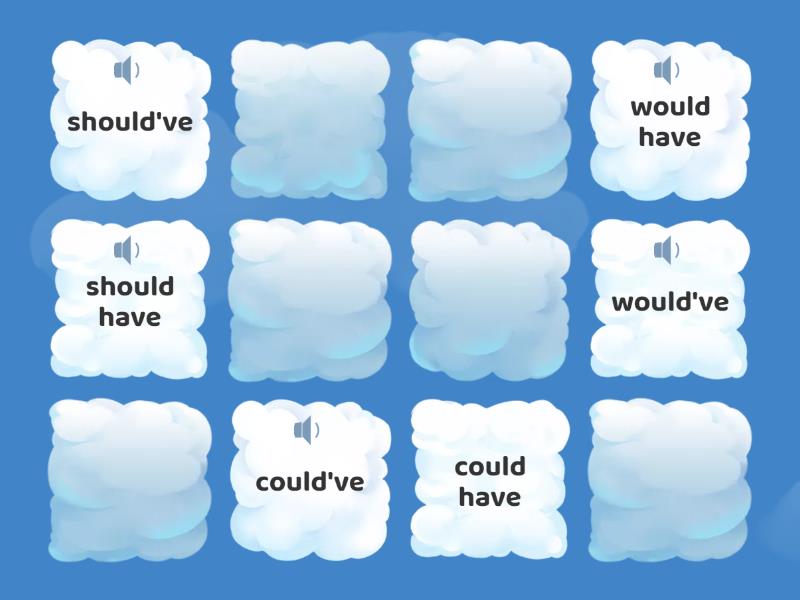 Contraction Words: have - Matching pairs