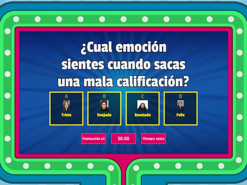 Emociones - Gameshow quiz