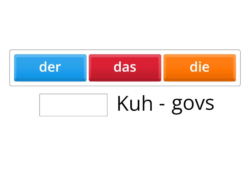 Tiere auf dem Bauernhof (Artikel) - Complete the sentence