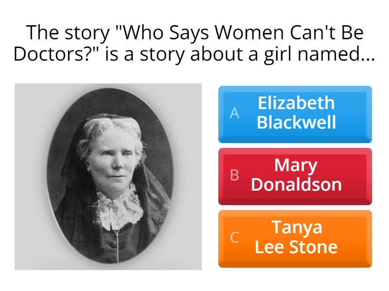 Who Says Women Can't Be Doctors? - Quiz