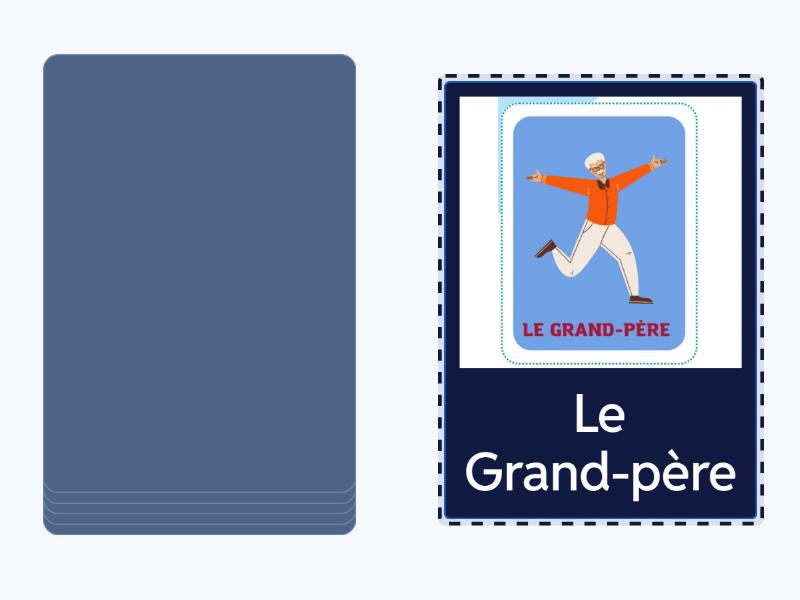 Le mystère - Speaking cards