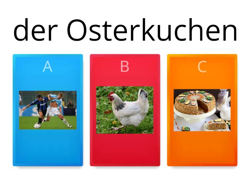 Ostern in Deutschland - Quiz