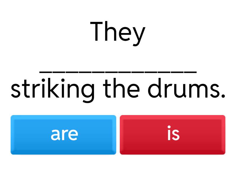 Complete the sentences using the right words. - Quiz